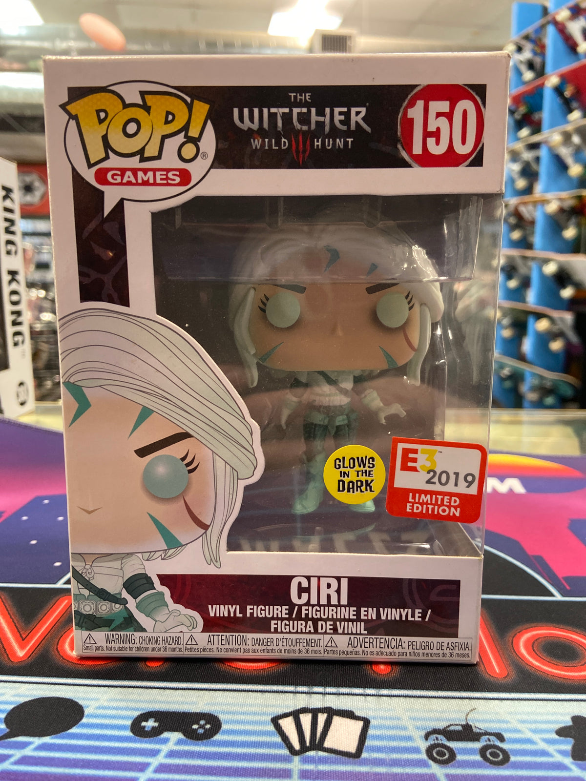 POP Games: Witcher Wild Hunt - Ciri (GITD) [2019 E3 Excl.] — The Nerd Mall