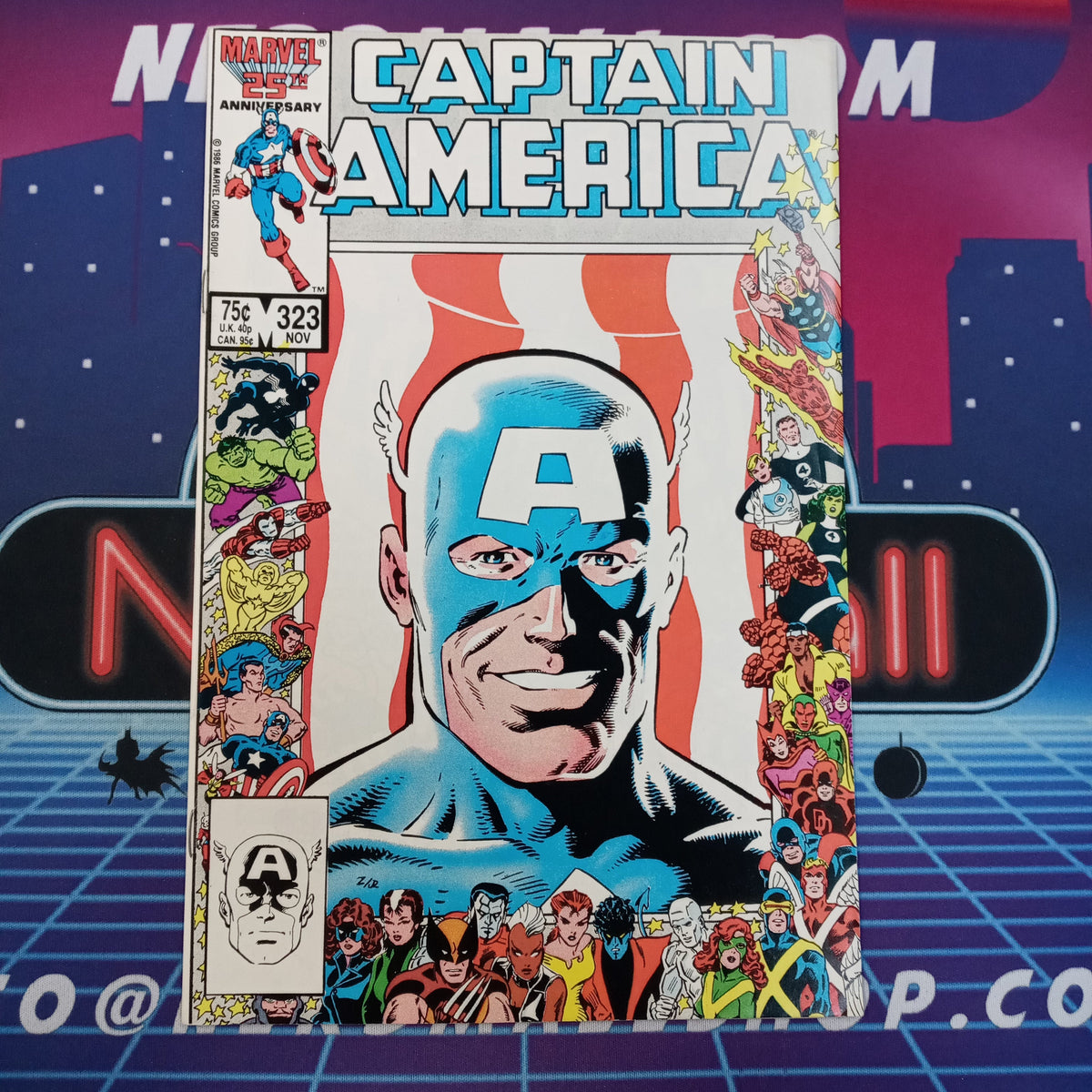 Captain America #323 — The Nerd Mall