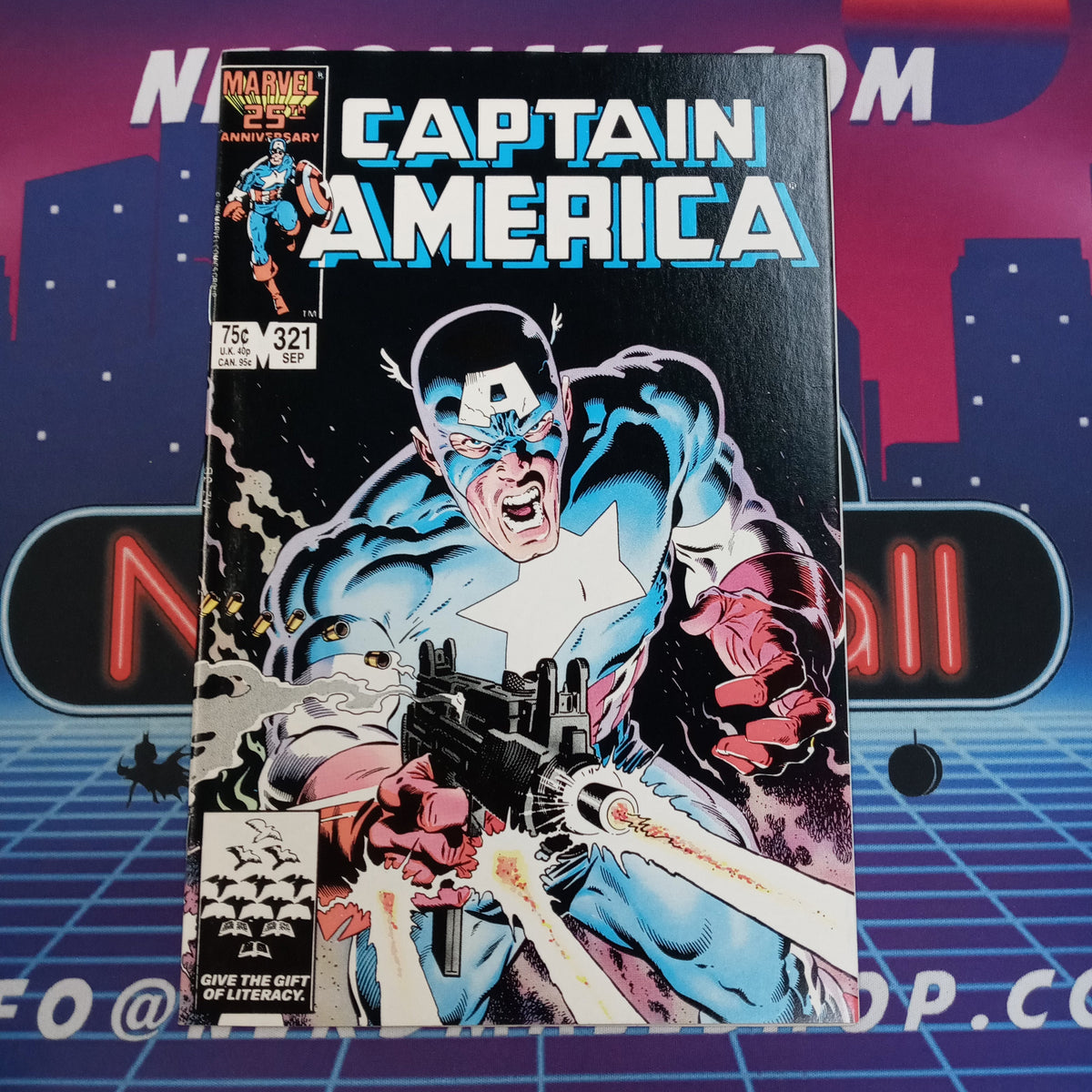 Captain America #321 — The Nerd Mall