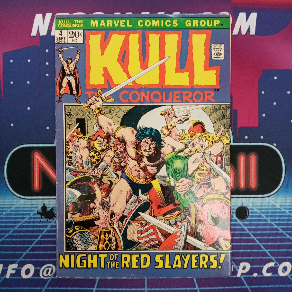 Kull The Conqueror #4 — The Nerd Mall