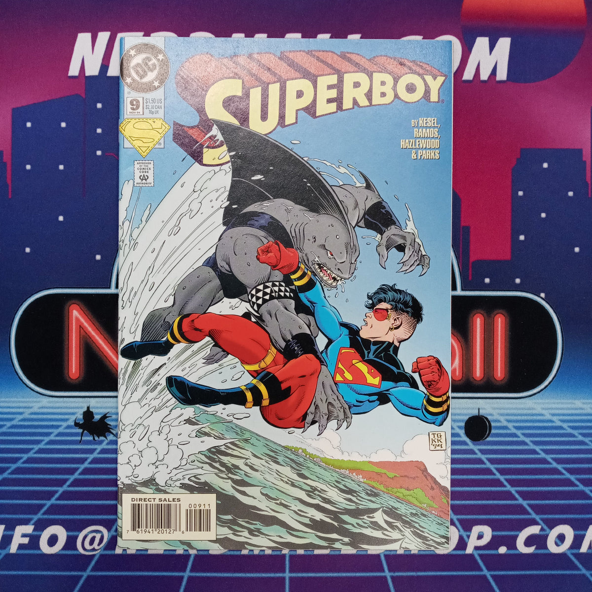 Superboy #9 (1994) — The Nerd Mall