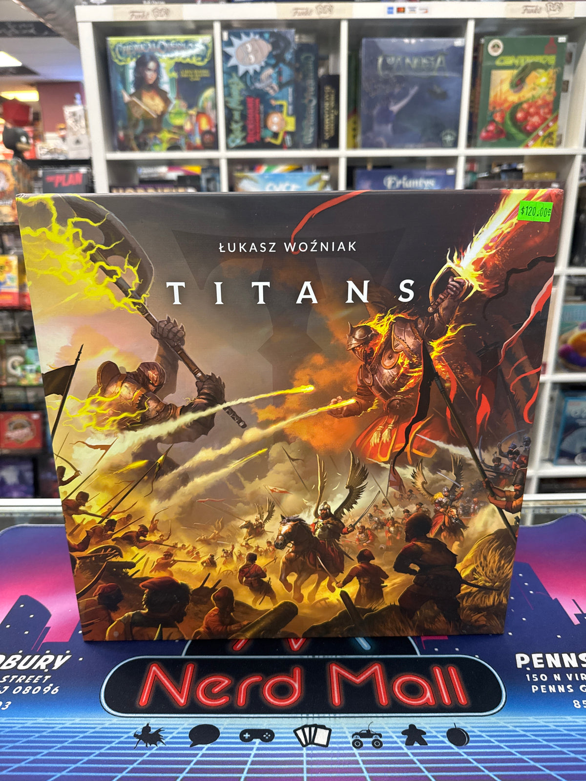 Titans w/ Reign of Fire, Echoes of the Past, Monuments & Banner of Glo ...