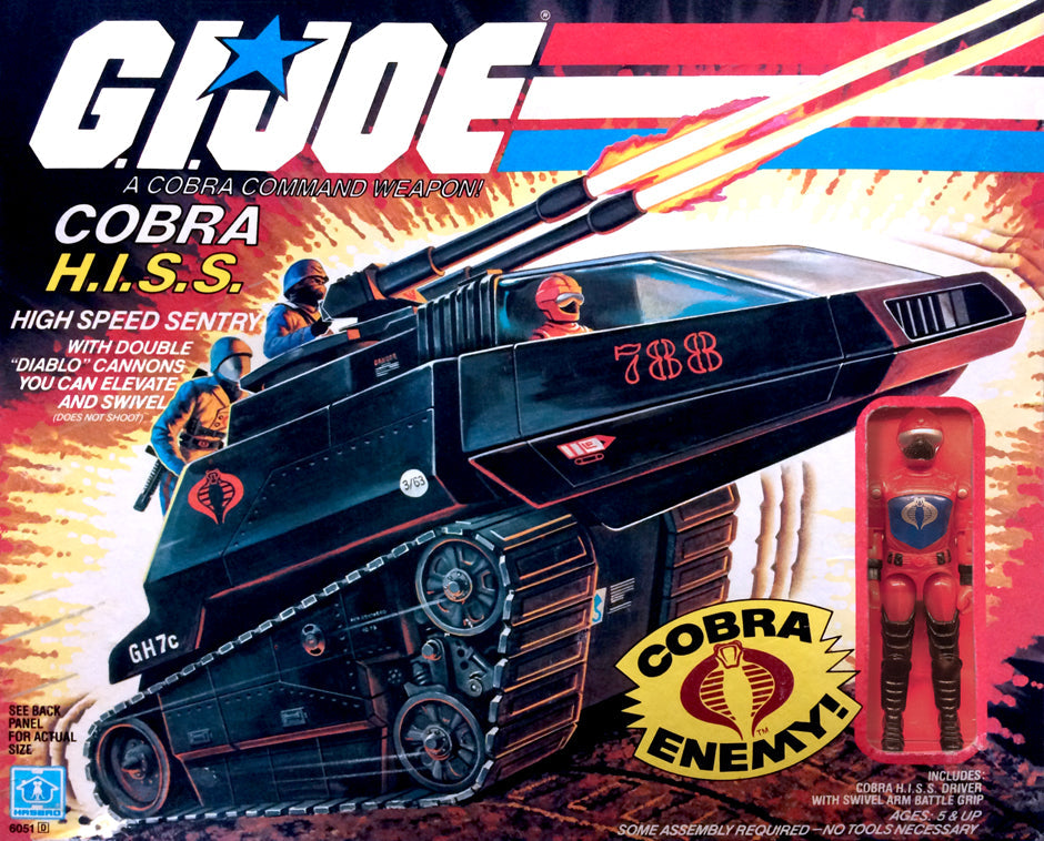 GI Joe Hiss Tank (PARTS ONLY, SEE LISTING) — The Nerd Mall