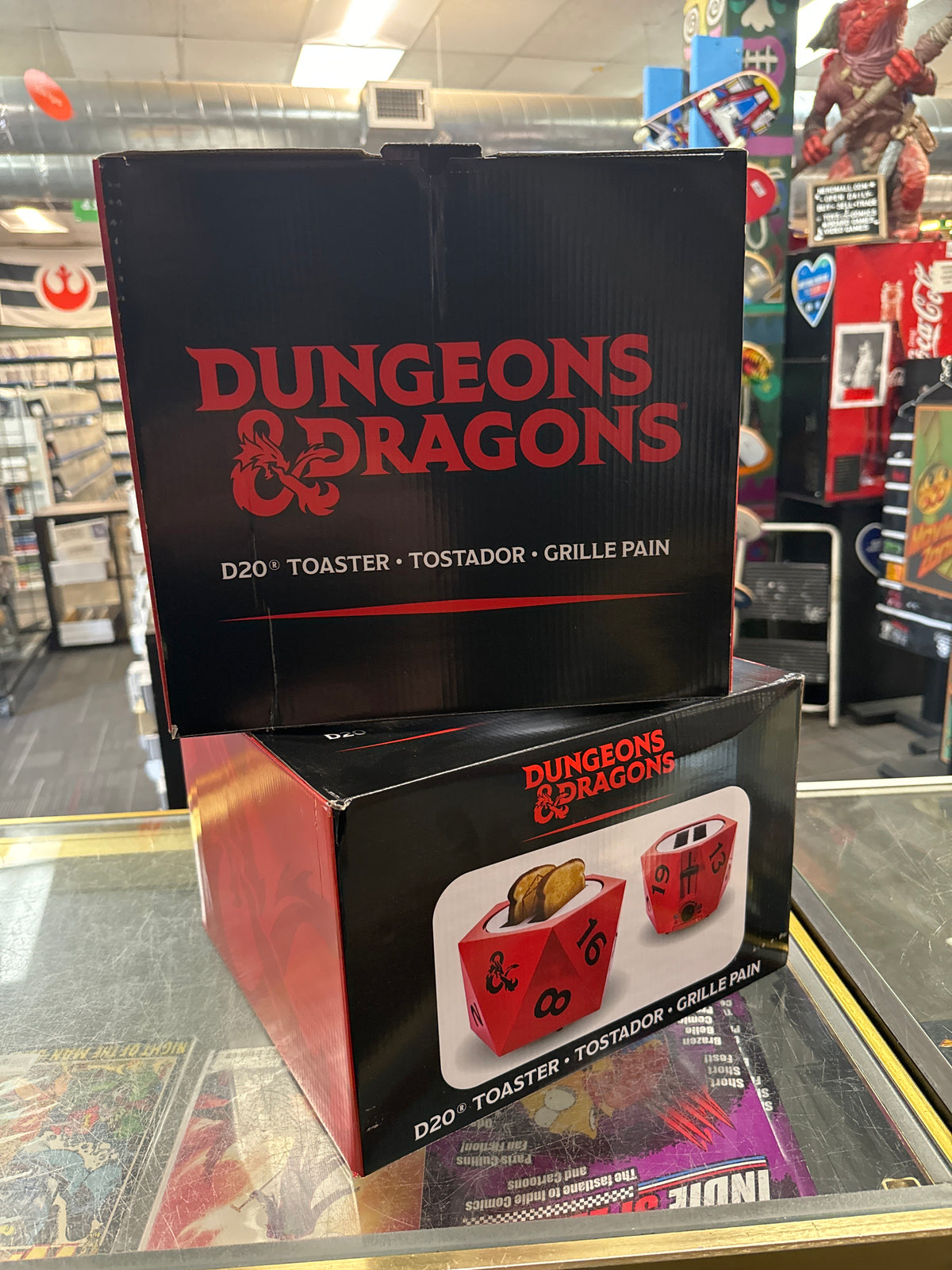 D&D D20 Toaster Dungeons & Dragons — The Nerd Mall