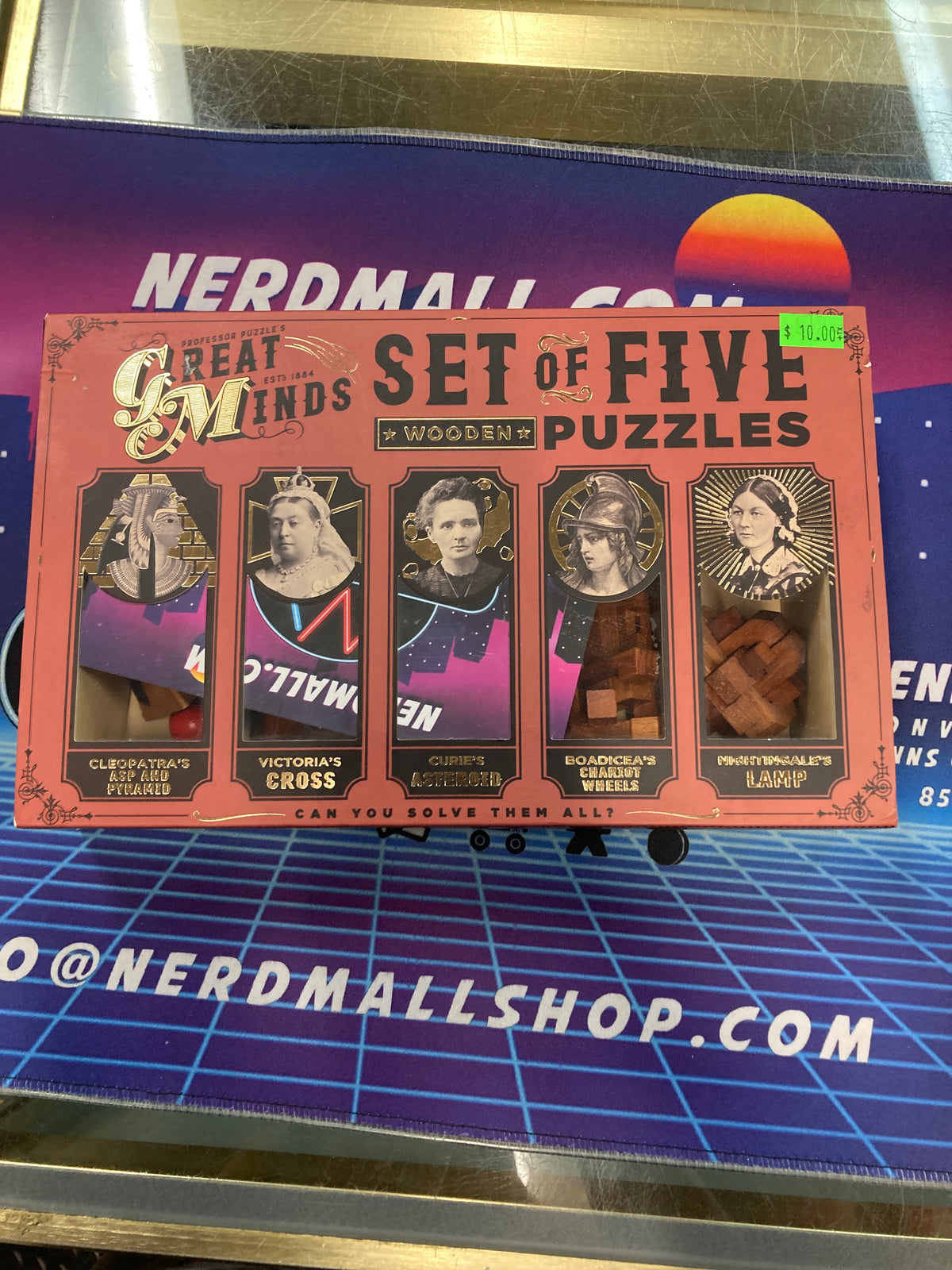 Great Minds Wooden Puzzle Set — The Nerd Mall