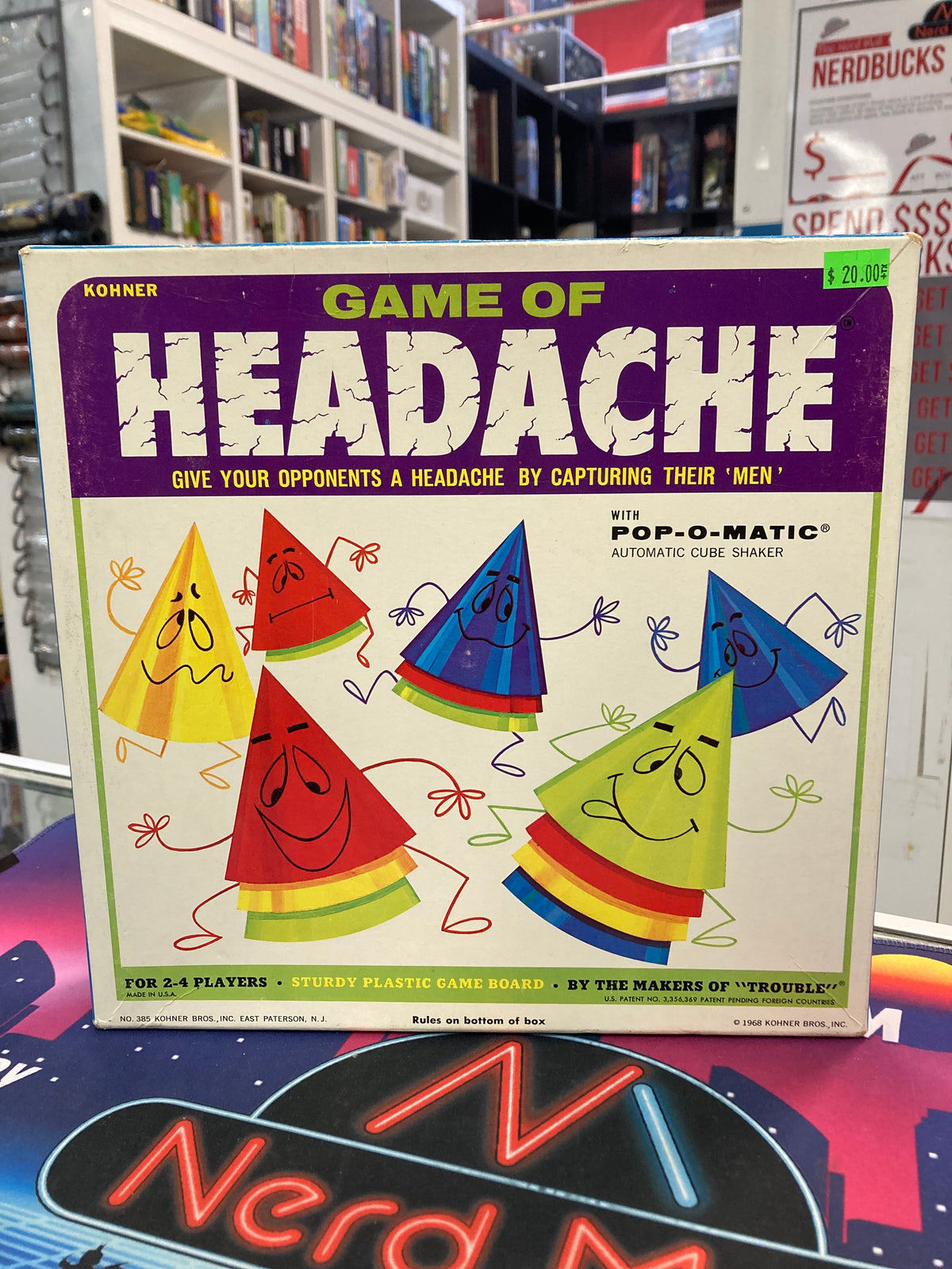 Game of Headache ©1968 — The Nerd Mall