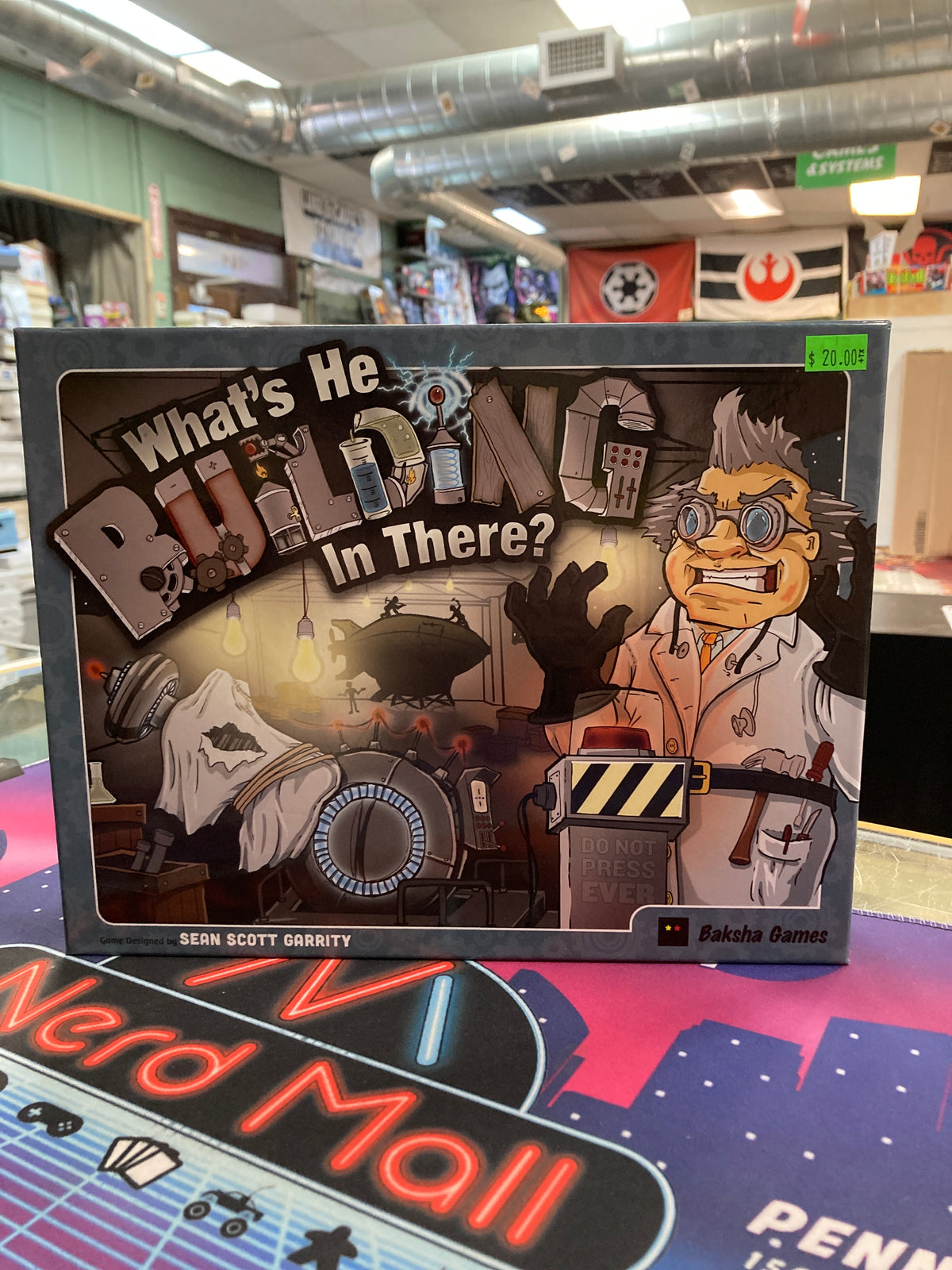 What's He Building in There? — The Nerd Mall
