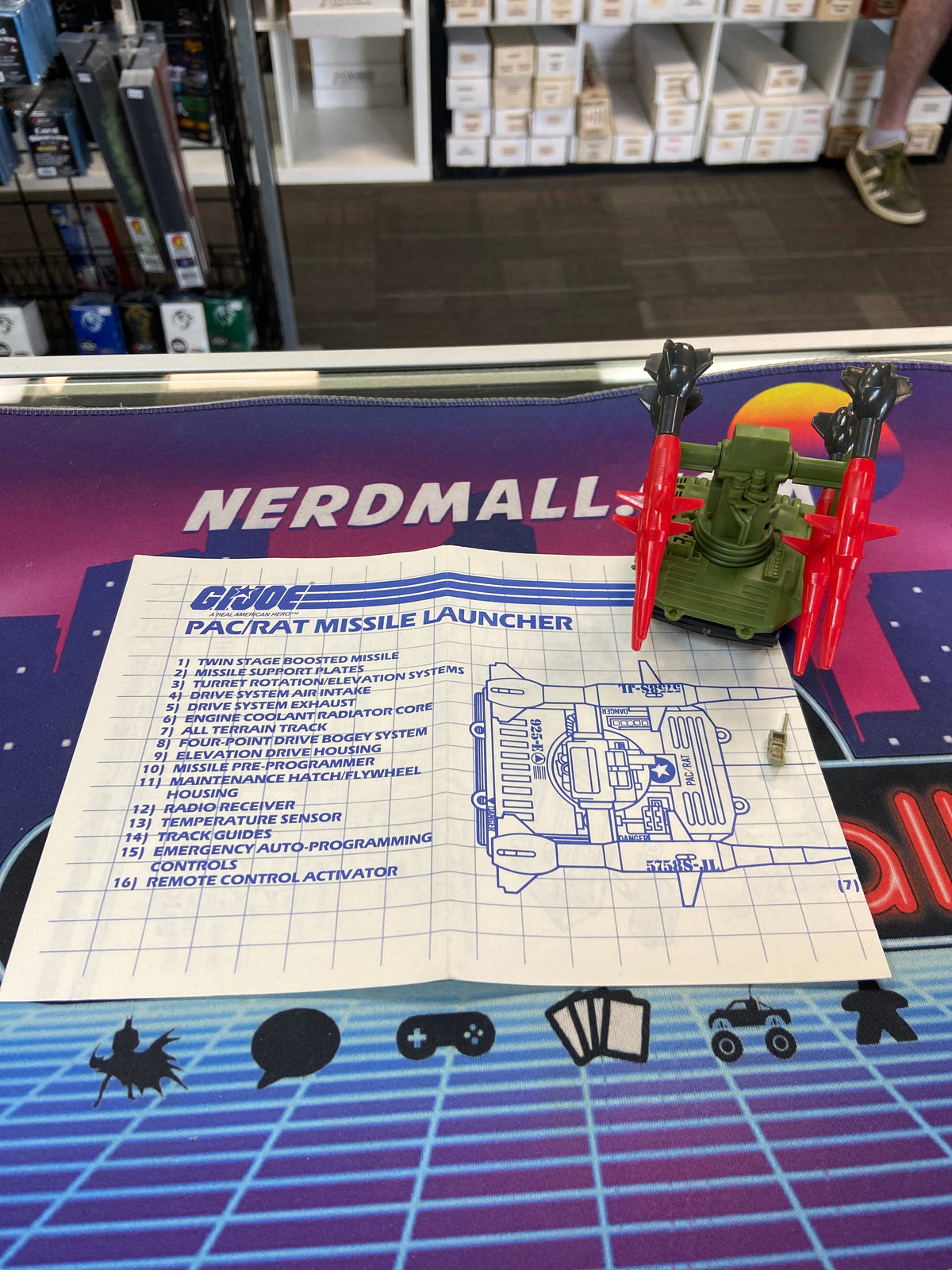 GI Joe ARAH Pac/Rat Missile Launcher — The Nerd Mall