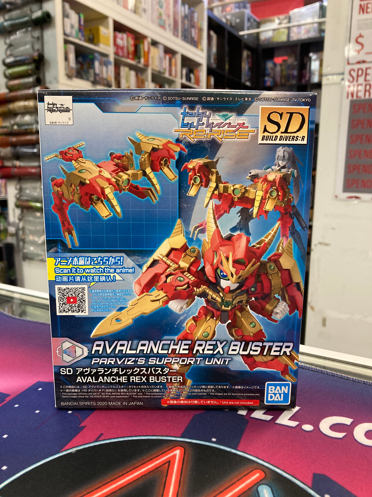 Bandai Gundam Build Divers Avalanche Rex Buster — The Nerd Mall