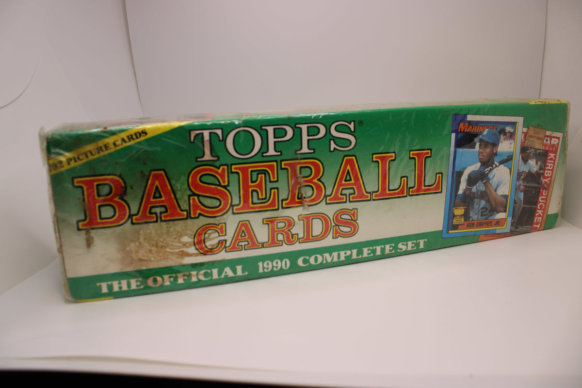 1990 Topps Baseball Complete Set Factory Sealed (792 Cards) — The Nerd Mall