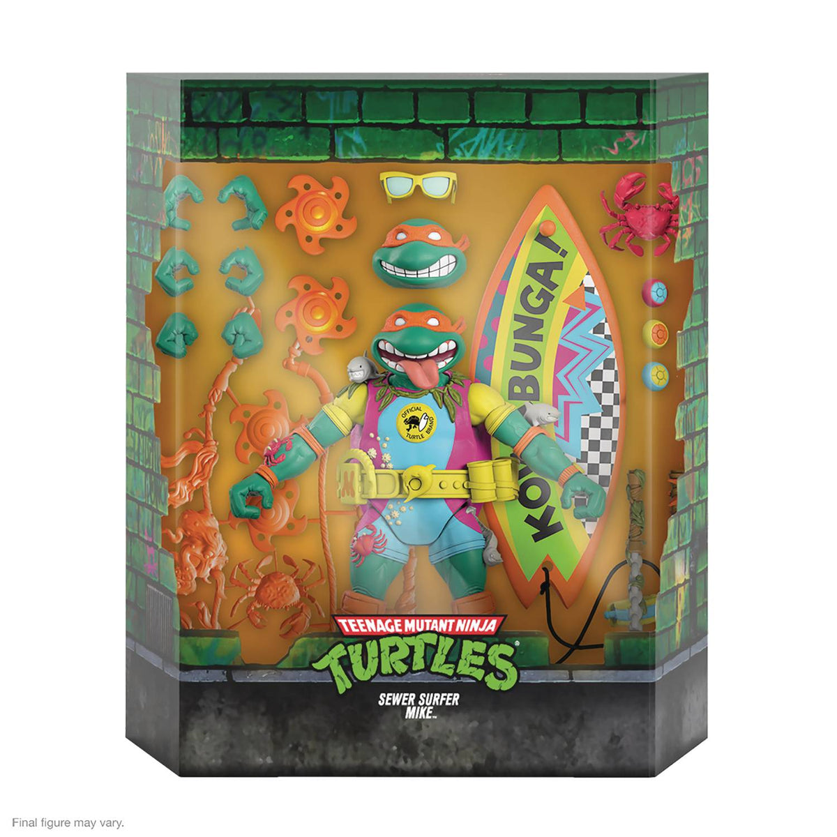 Tmnt Ultimates Wave 6 Sewer Surfer Mike — The Nerd Mall
