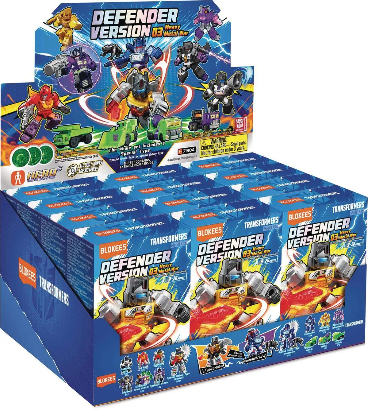 Blokees: Transformers - Defender Version 03 Heavy Metal War BLIND BOX ...