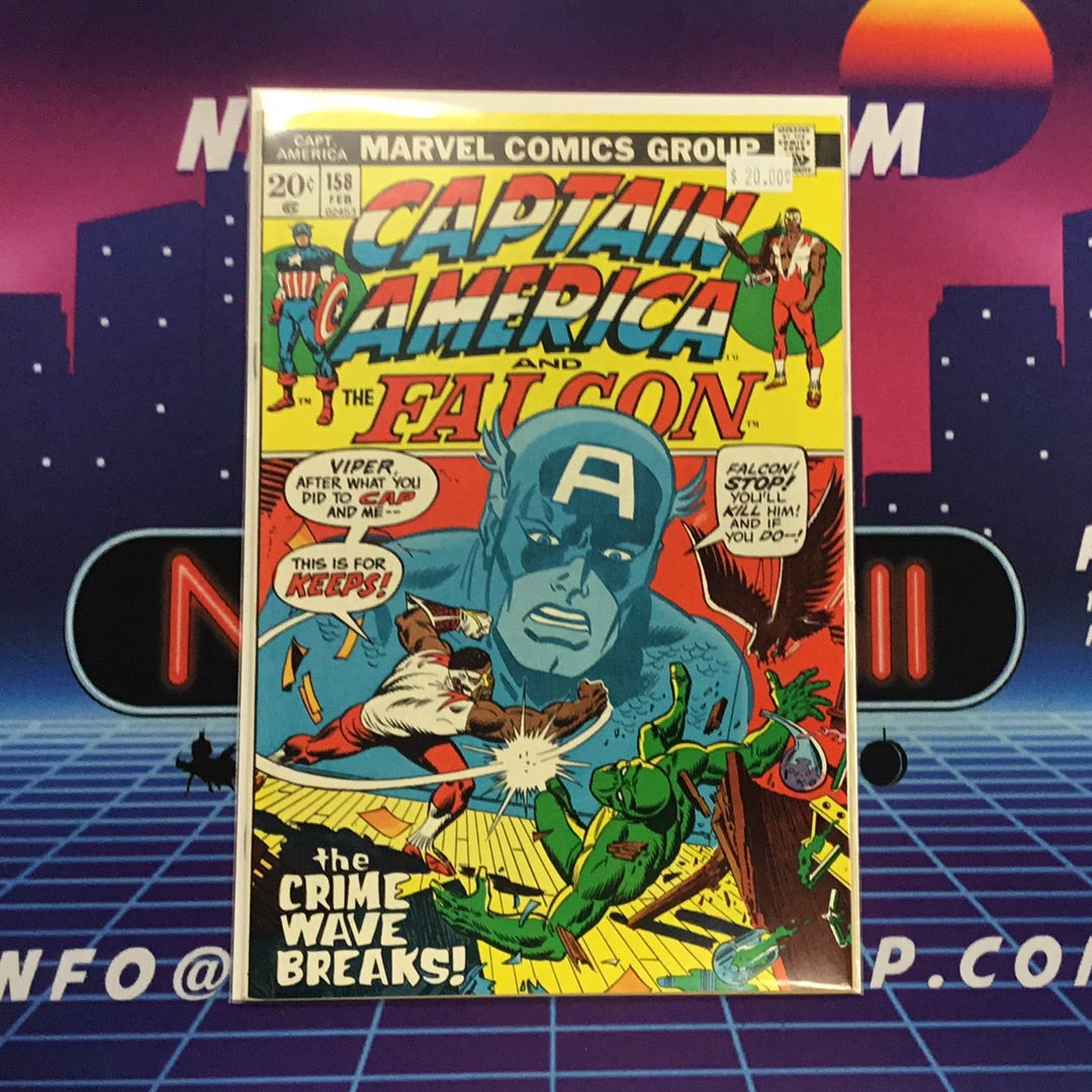 Captain America #158 — The Nerd Mall