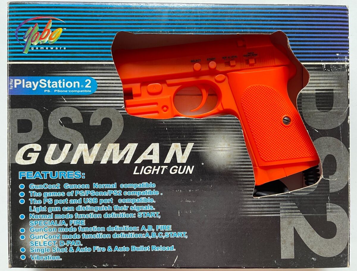 Yobo Shooter Lightgun for Playstation, Playstation 2 — The Nerd Mall